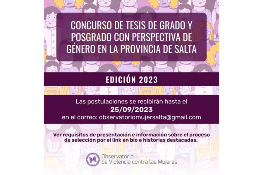 Noticia: Finalizan hoy las postulaciones al Concurso de Tesis de Grado ... Noticia: Finalizan hoy las postulaciones al Concurso de Tesis de Grado ...